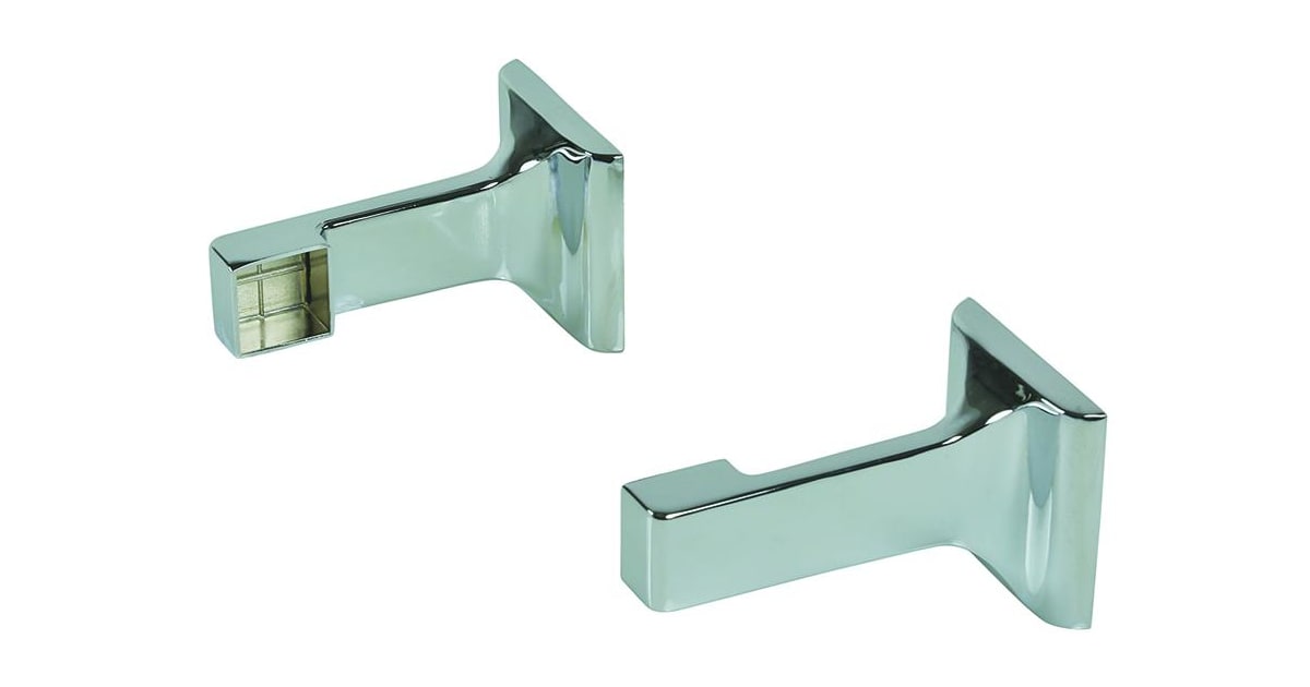Jones Stephens 97180 3/4 CONCEALED SQUARE CHROME TOWEL BAR BRACKET ...