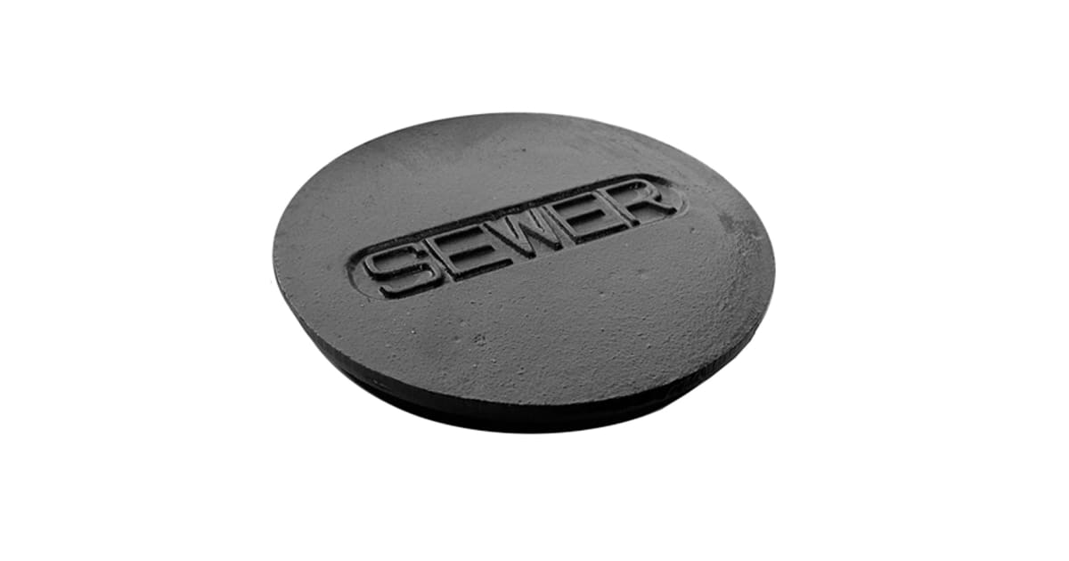 Jones Stephens B04008 Cast Iron LID For 4 BACKWATER Valve | Ferguson Home