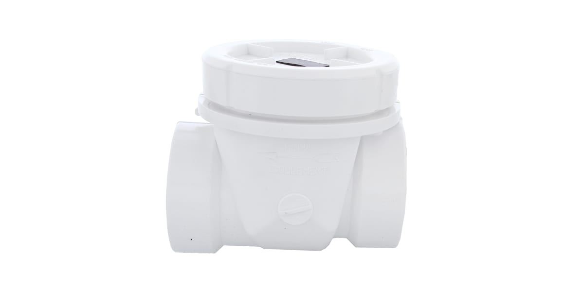 Jones Stephens B04200 2 PVC BACKWATER Valve | Ferguson Home