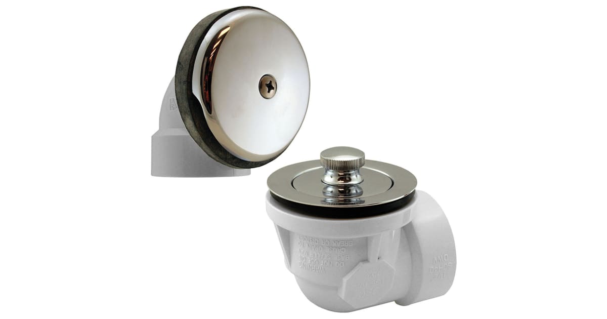 Jones Stephens B07050 STD PVC H/KIT W/ CP BRS L&T 1 | Ferguson Home