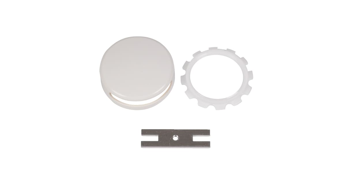 Jones Stephens B0WH ABS Tub Overflow Faceplate with Conversion Bar ...