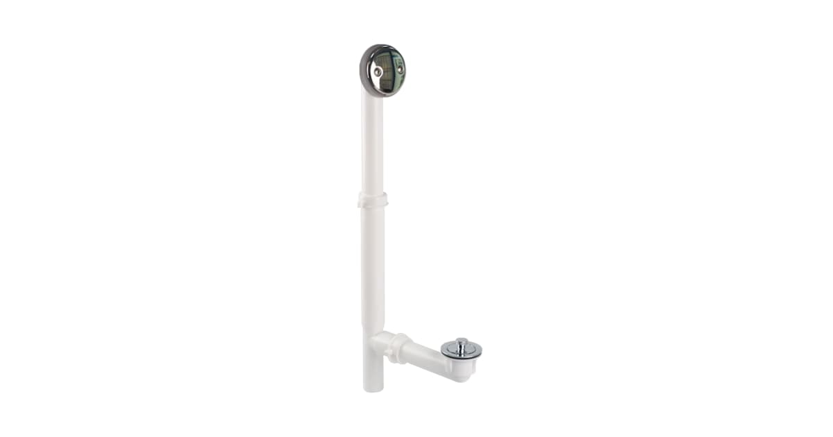 Jones Stephens B2S24PZLCP 1-1/2" Tub Drain Kit | Build.com
