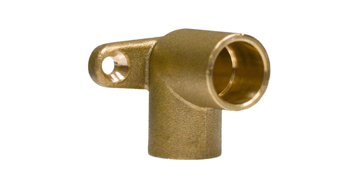 Jones Stephens B55103LF LF 1/2X1/2 CAST SWT DE 90 ELL | Ferguson Home