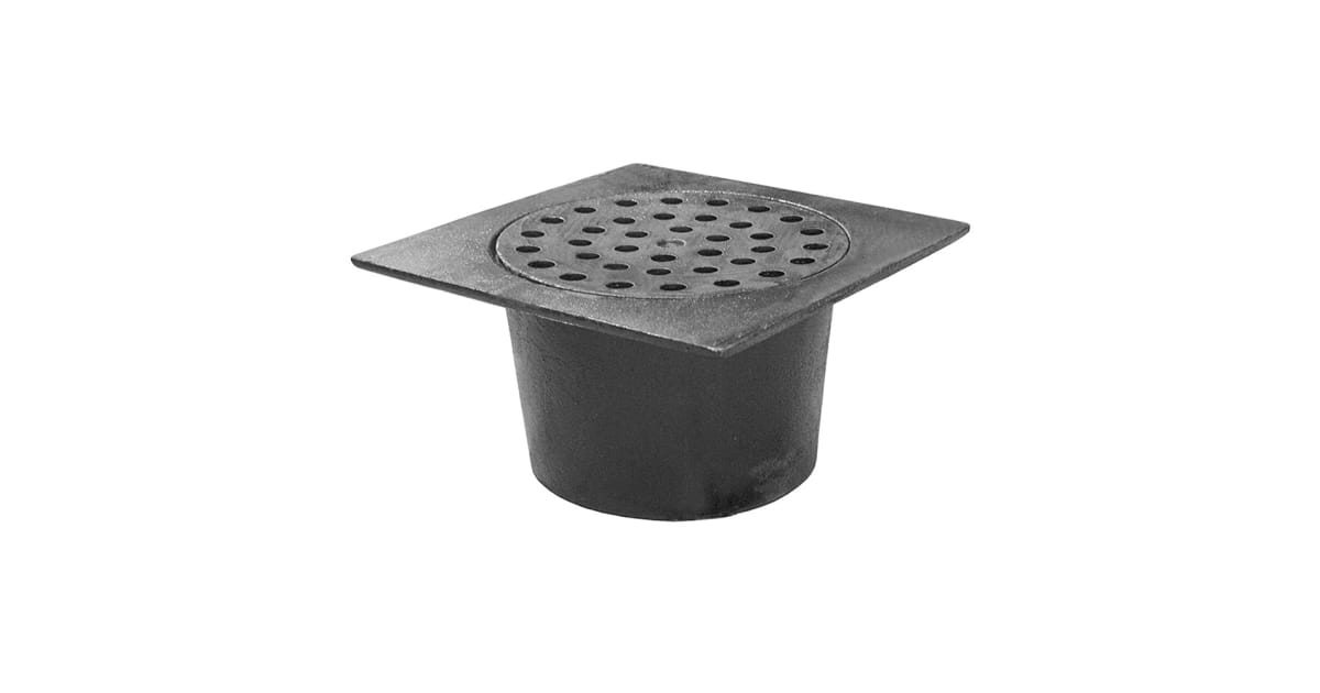 Jones Stephens B60994 9X9X4 CI PITTSBURG Bell Trap | Build.com