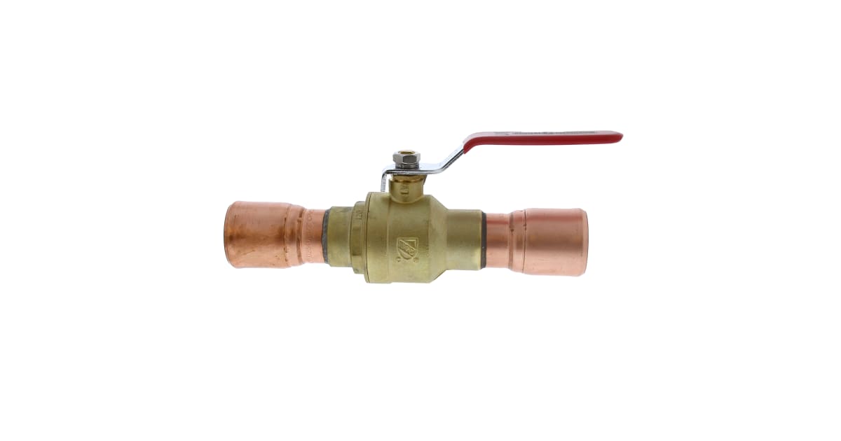 Jones Stephens B67254 1-1/2" Full Port Brass Ball Valve with CPVC ...