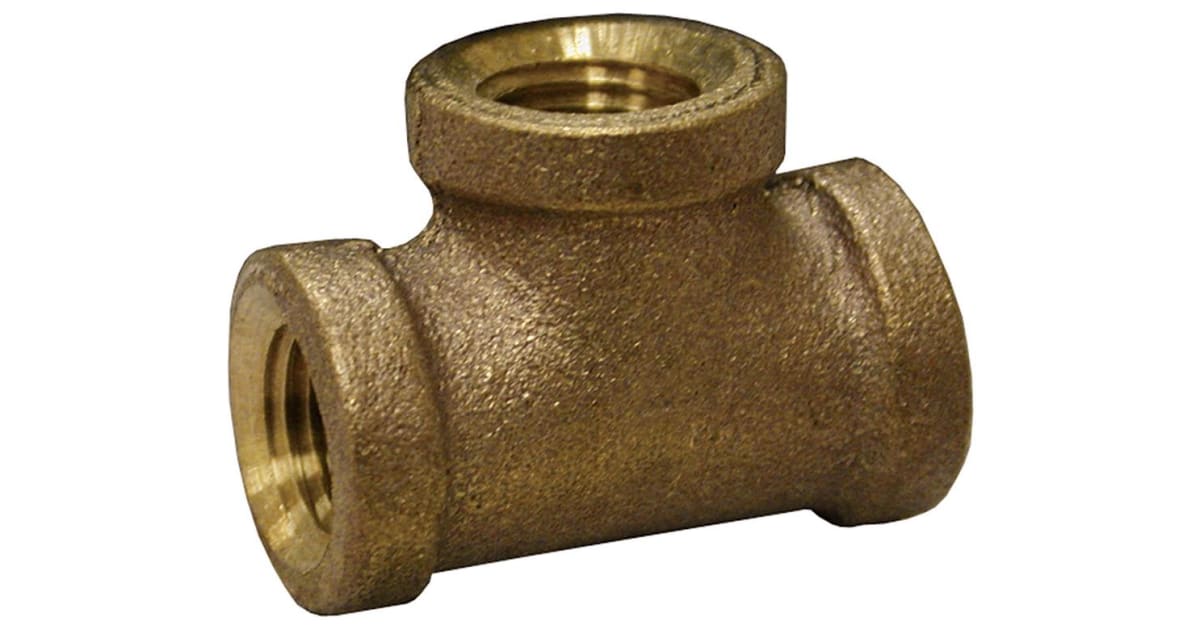 Jones Stephens B74089LF 2 BRONZE TEE - LEAD FREE | Ferguson Home