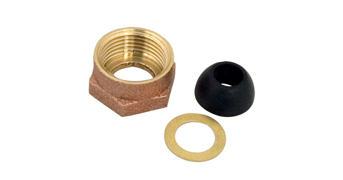 Jones Stephens C05083 5/8" x 1/2" Brass Ballcock Coupling Nut ...