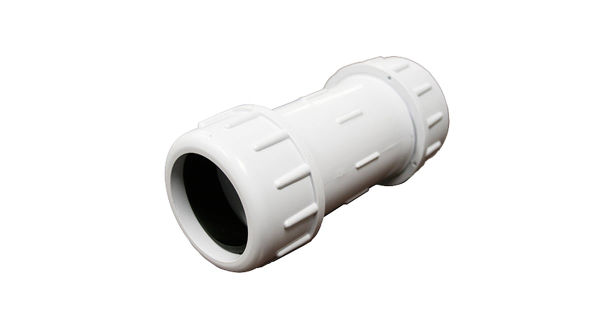 Jones Stephens C12200 2 PVC IPS Compression Coupling | Ferguson Home