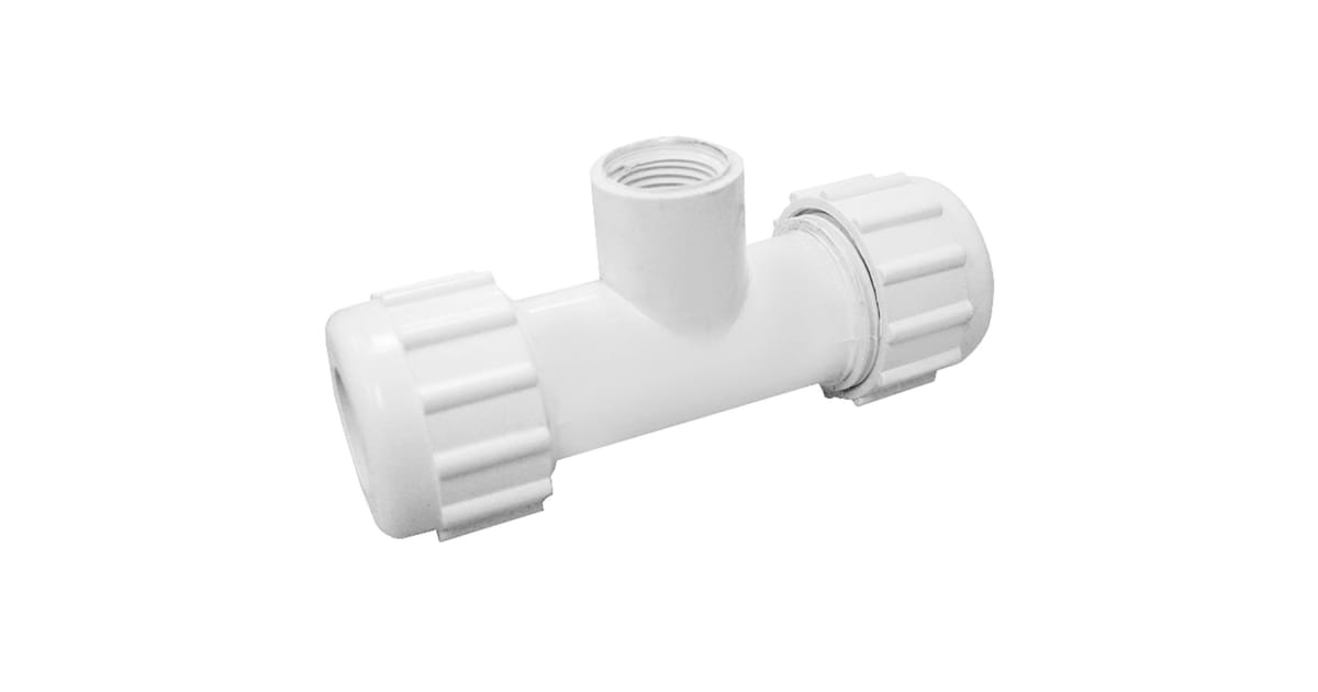 Jones Stephens C17200 2 PVC IPS COMP TEE | Ferguson Home