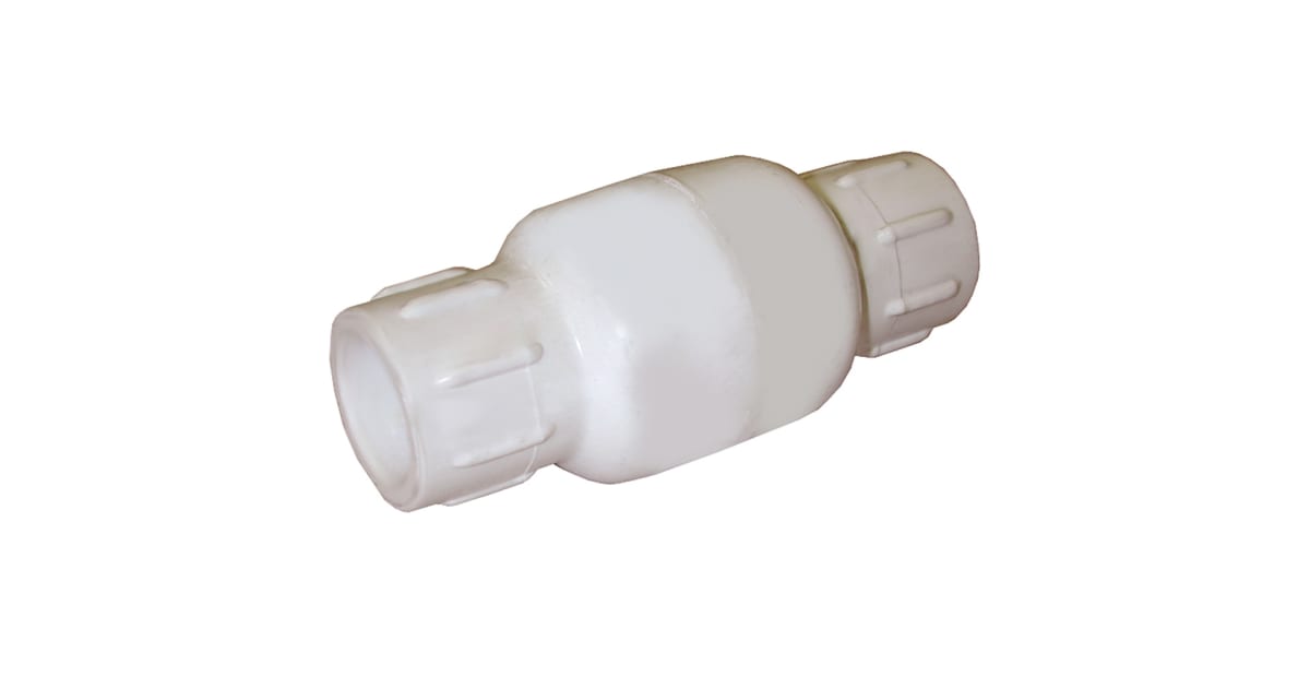 Jones Stephens C30075 3/4 Socket PVC Check Valve | Build.com