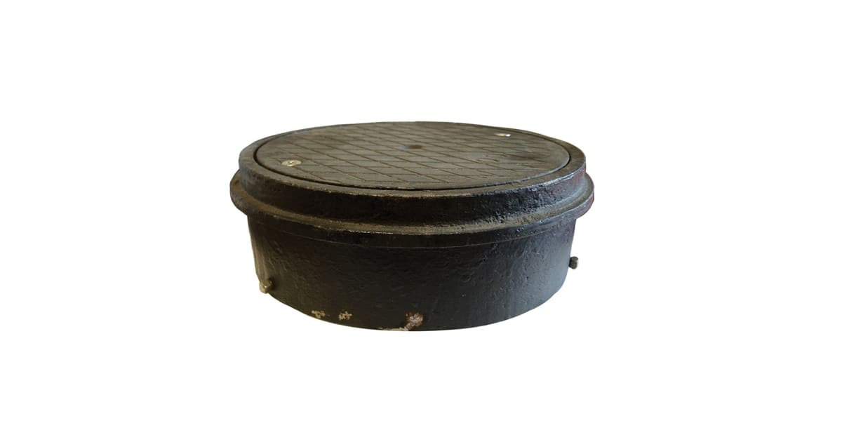 Jones Stephens C33088 6 INCH CAST IRON ADJUSTABLE ACCESS COVER WITH ...