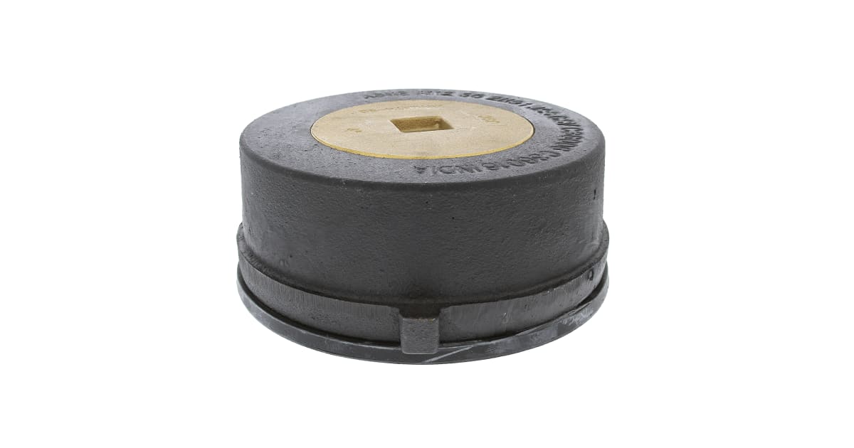 Jones Stephens C36126 6” Push-On Cleanout with Gasket and Plug ...