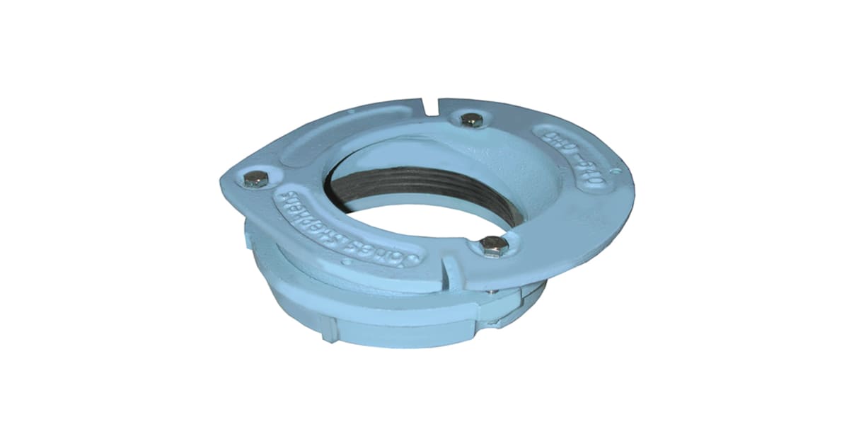 Jones Stephens C40640 4 Overall Size Closet Flange With BLT SLOTS ...