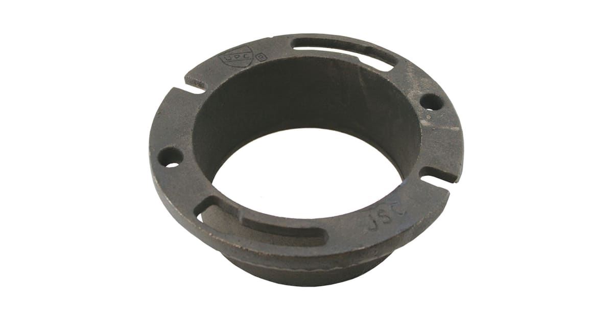 Jones Stephens C42421 4 X 2-1/2 Cast Iron Extra Heavy Closet Flange ...