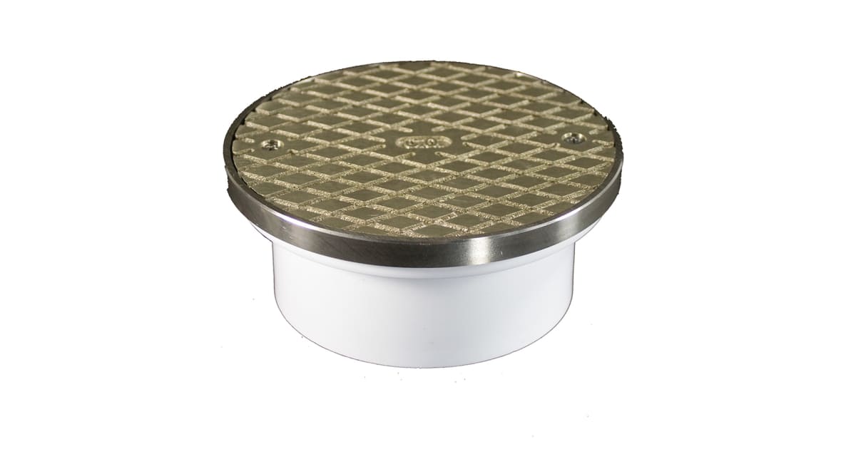 Jones Stephens C60046 4" PVC General Purpose Access Fitting with 6 ...