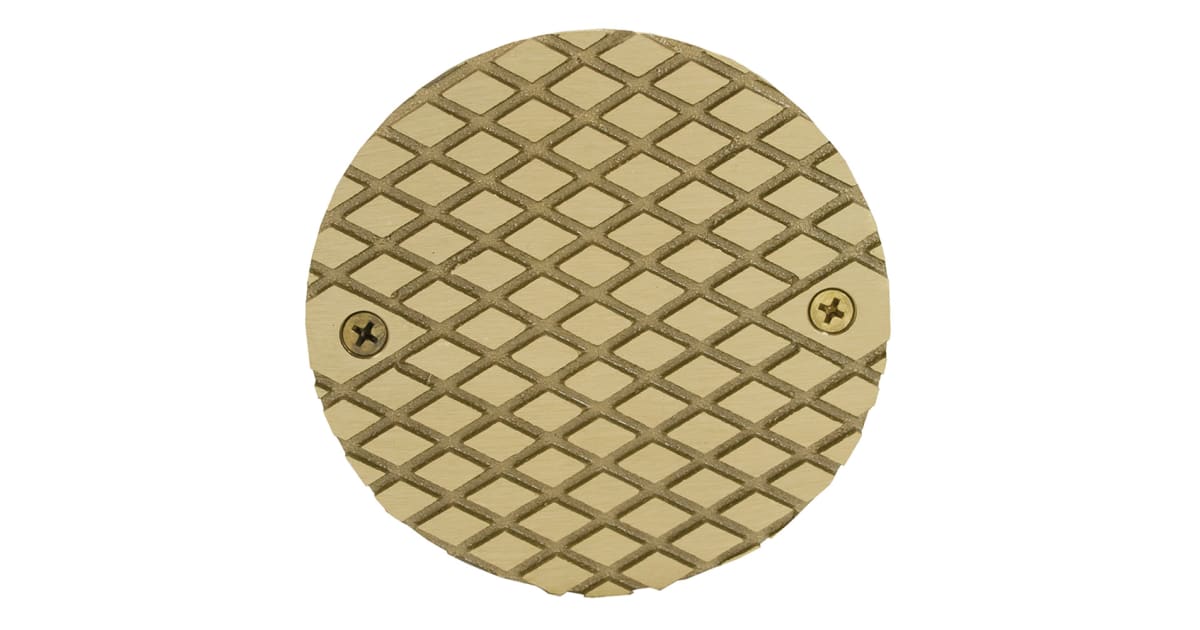 Jones Stephens C60505 4-1/4" Cleanout with Round Cover | Build.com