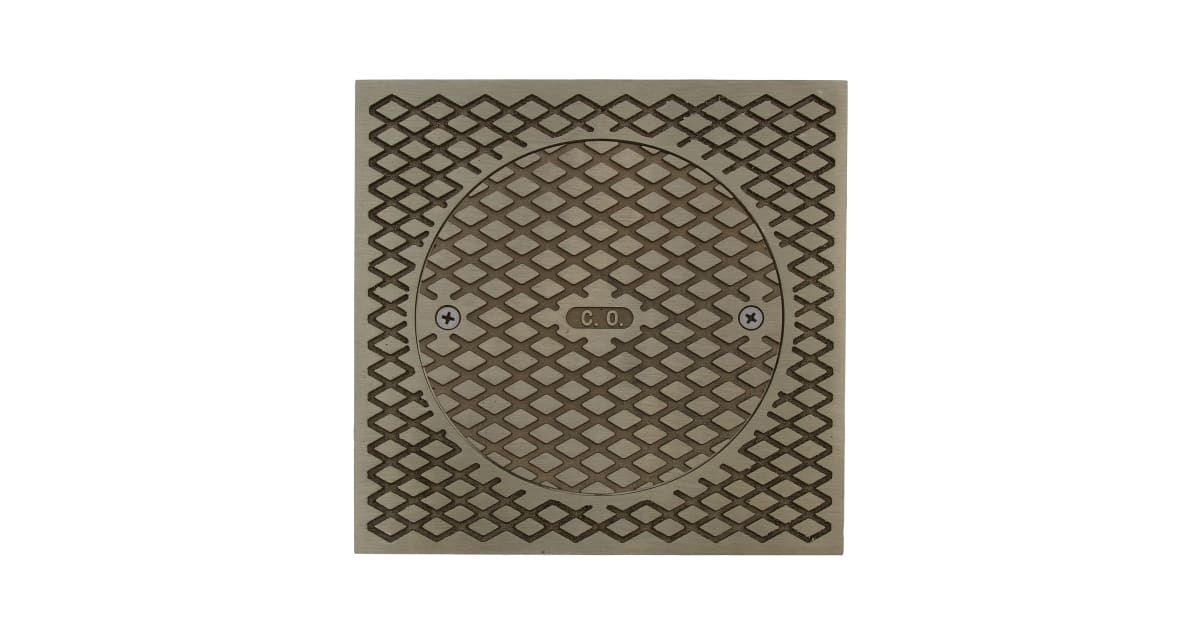 Jones Stephens C60531 7" Square Floor Drain | Ferguson Home