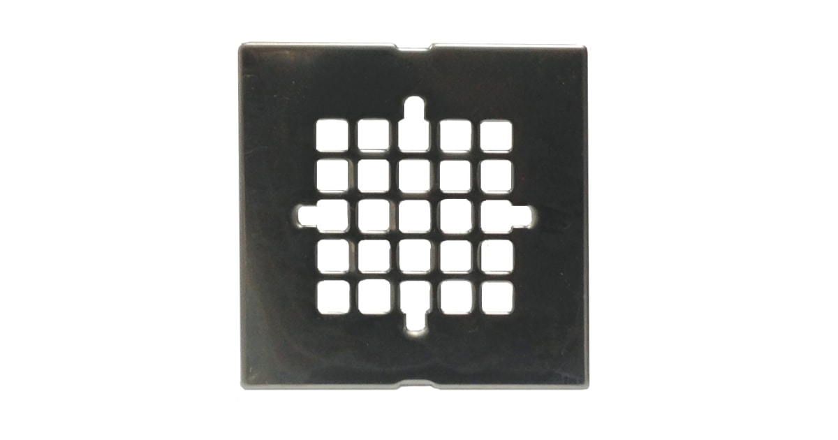 Jones Stephens C6088BN 4-1/4" Square Shower Drain | Build.com