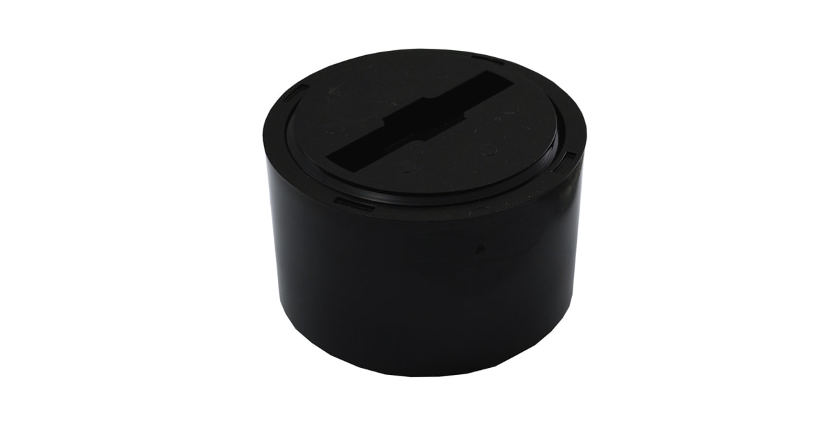 Jones Stephens C61134 3" x 4" ABS Fit-Flush Cleanout with 3" IPS ...