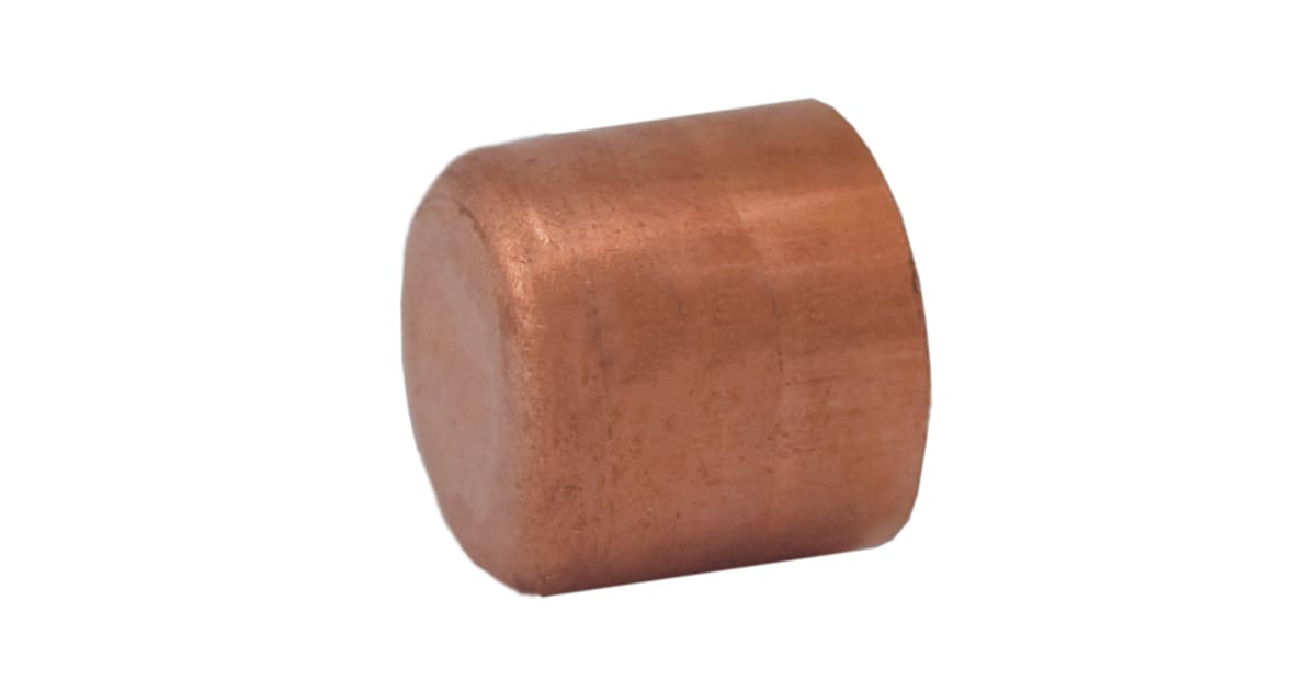 Jones Stephens C75065 2-1/2C X 2-1/2C COPPER TUBE CAP (617) JW#11201 ...