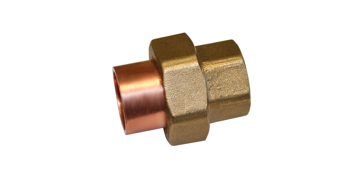 Jones Stephens C75502 1/2 C X C UNION 733 LEAD FR | Build.com