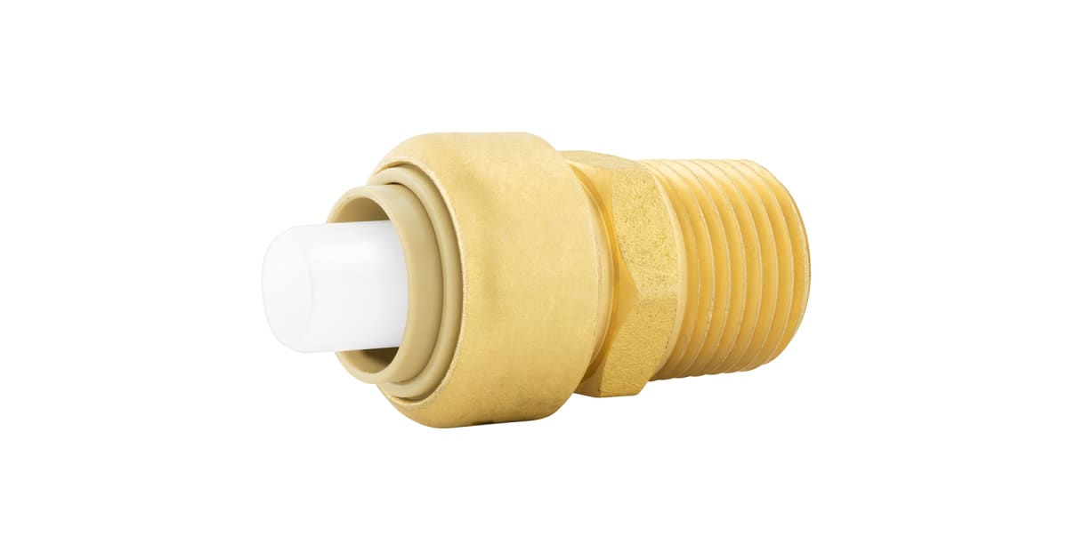 Jones Stephens C76505LF LF 1/2 BRS MNPT ADPT BULK BG | Ferguson Home