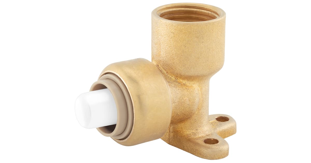 Jones Stephens C76509LF LF 1/2 BRS FNPT DE ELL BULK BG | Ferguson Home