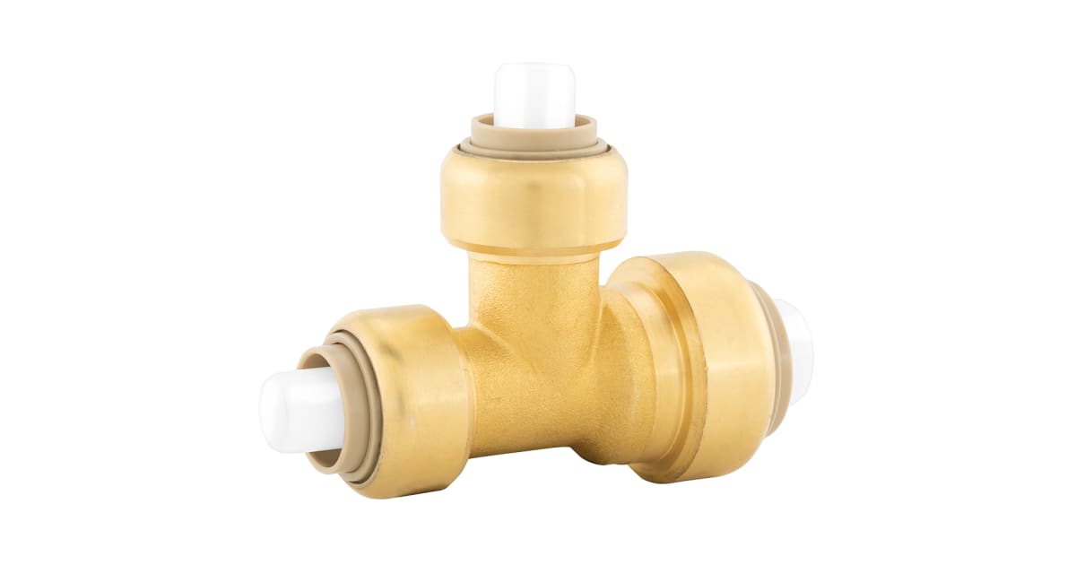 Jones Stephens C76512LF LF 3/4X3/4X1/2 BRS TEE BULK BG | Ferguson Home