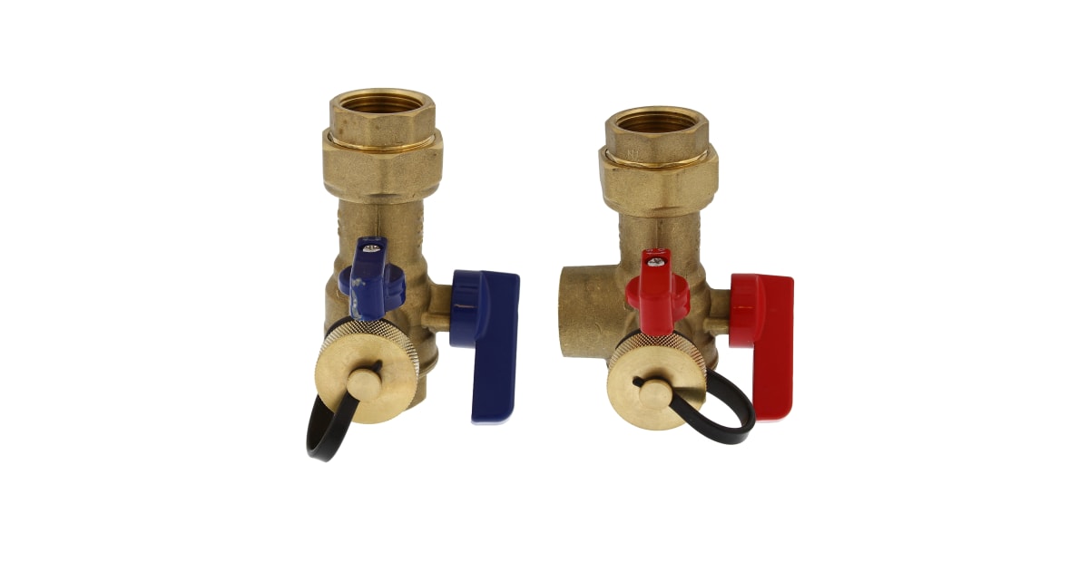 Jones Stephens D05002 3/4” IPS Tankless Water Heater Valve Service Kit ...