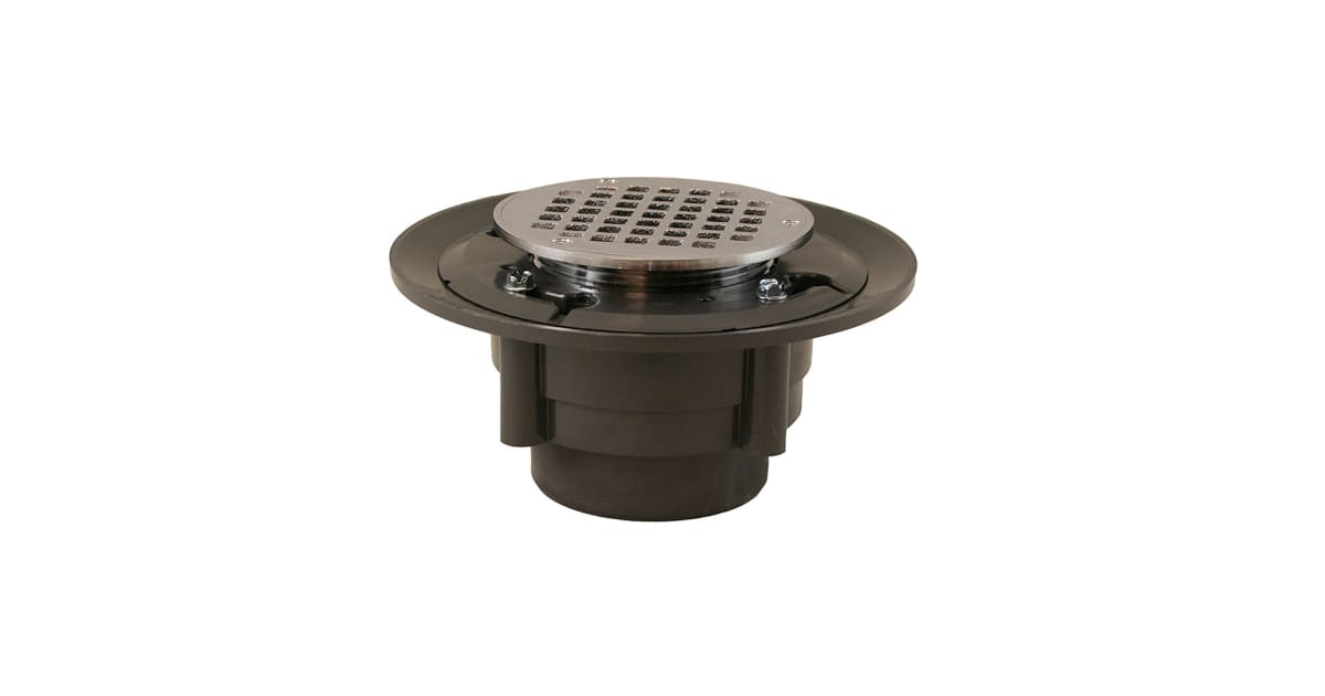 Jones Stephens D49165 3X4 PVC DRN W/ MTL SPD & 6 CP | Ferguson Home