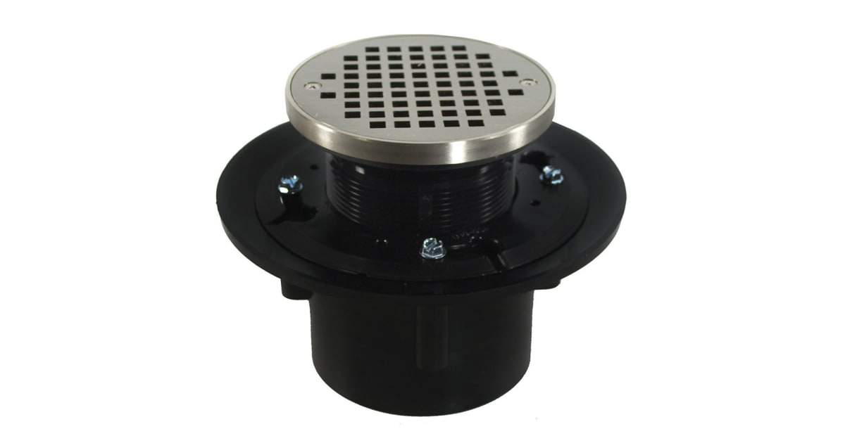 Jones Stephens D49186 3" x 4" ABS Drain with 6" Strainer | Ferguson Home