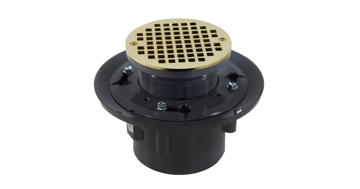 Jones Stephens D49239 4" PVC Drain with 6" Strainer | Ferguson Home