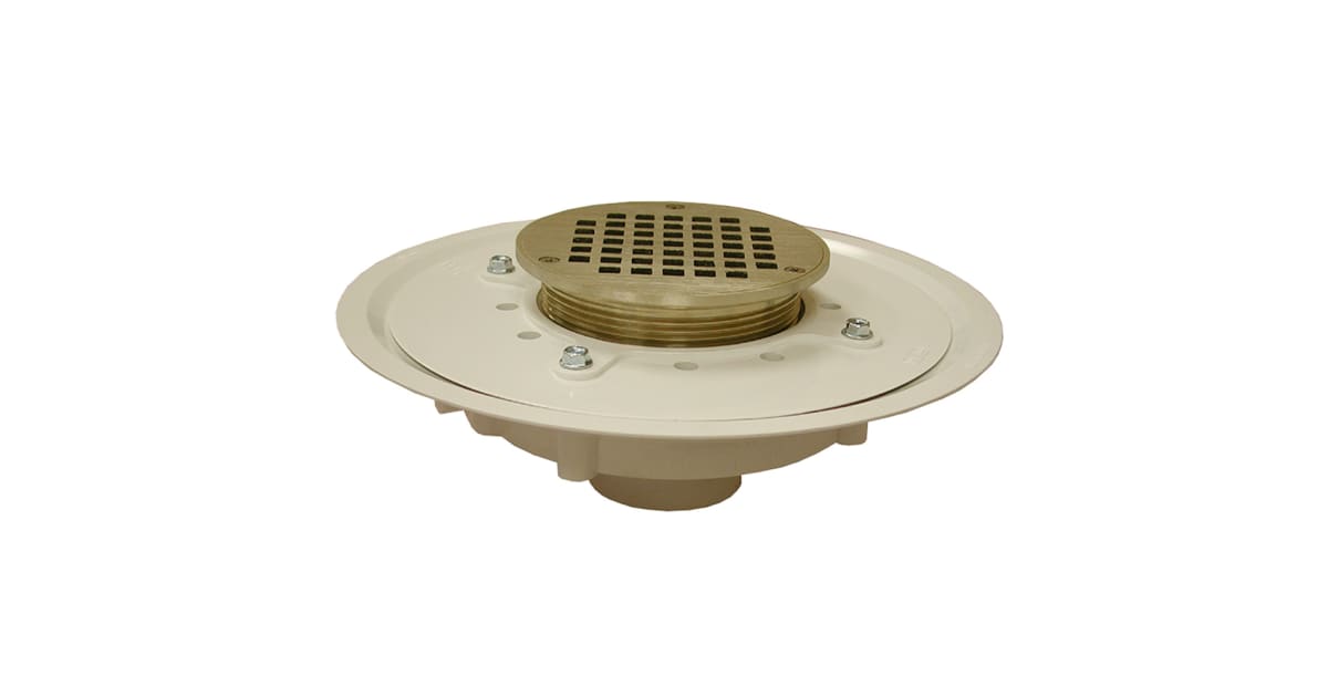 Jones Stephens D50349 2" PVC Heavy Duty Drain with 5" Strainer ...