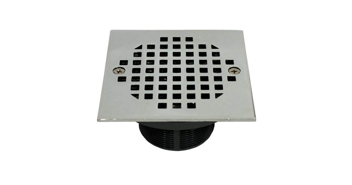 Jones Stephens D50989 2 PVC Spud With 4-1/4 Square Strainer | Ferguson Home