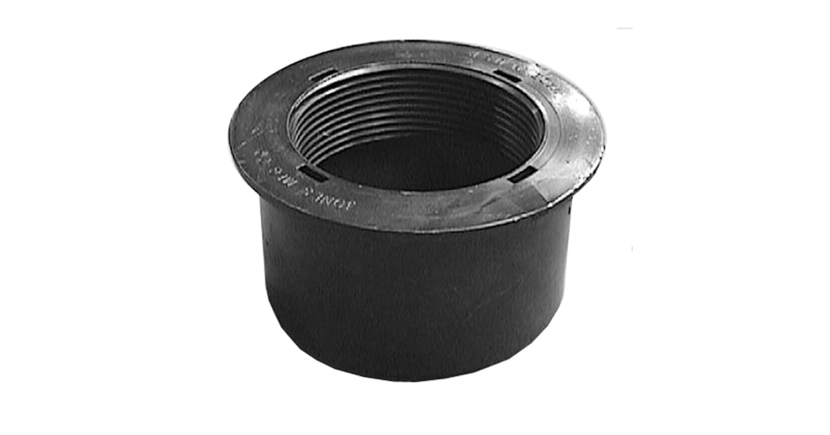 Jones Stephens D52123 3” ABS Threaded to Inside Pipe Fit Adapter ...