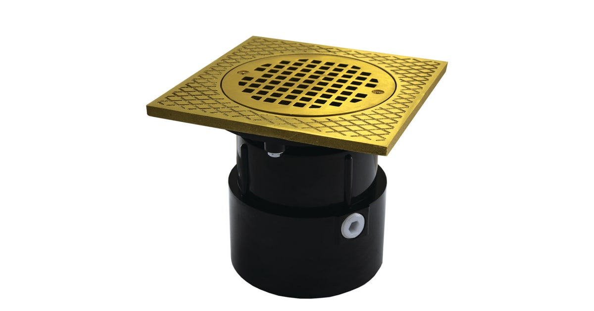 Jones Stephens D53253 4" ABS Adjustable General Purpose Drain | Build.com