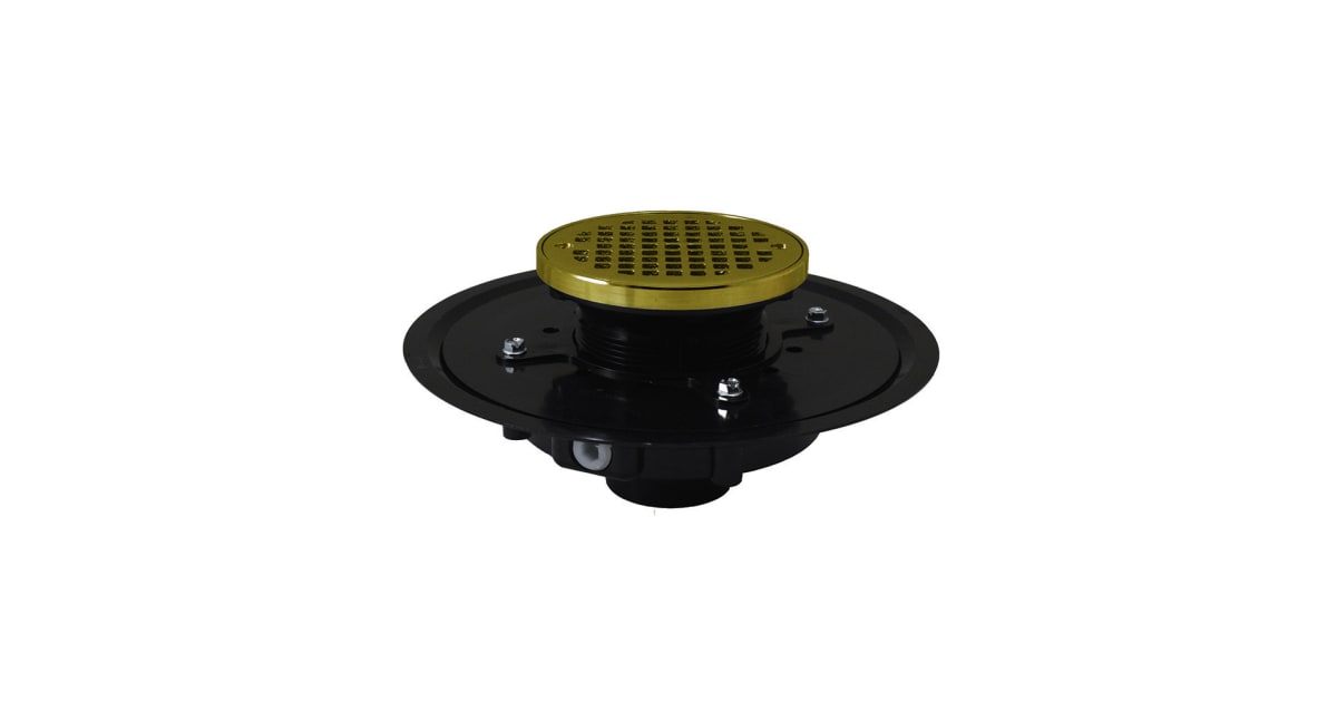 Jones Stephens D53479 4" ABS Heavy Duty Drain with 5" Strainer ...