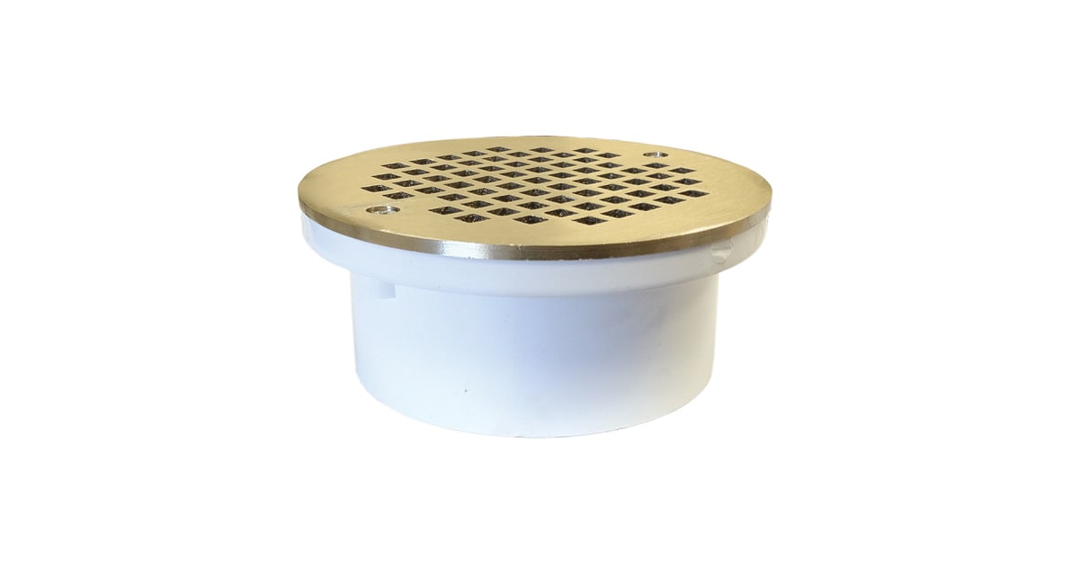 Jones Stephens D54130 4 PVC GP DRN W/ NB STRN | Ferguson Home