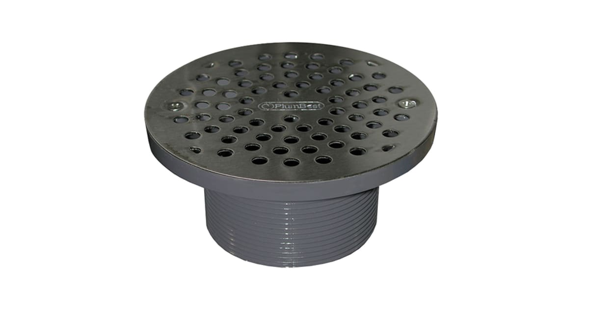 Jones Stephens D56106 6 SS STRN W/PVC SPUD | Ferguson Home