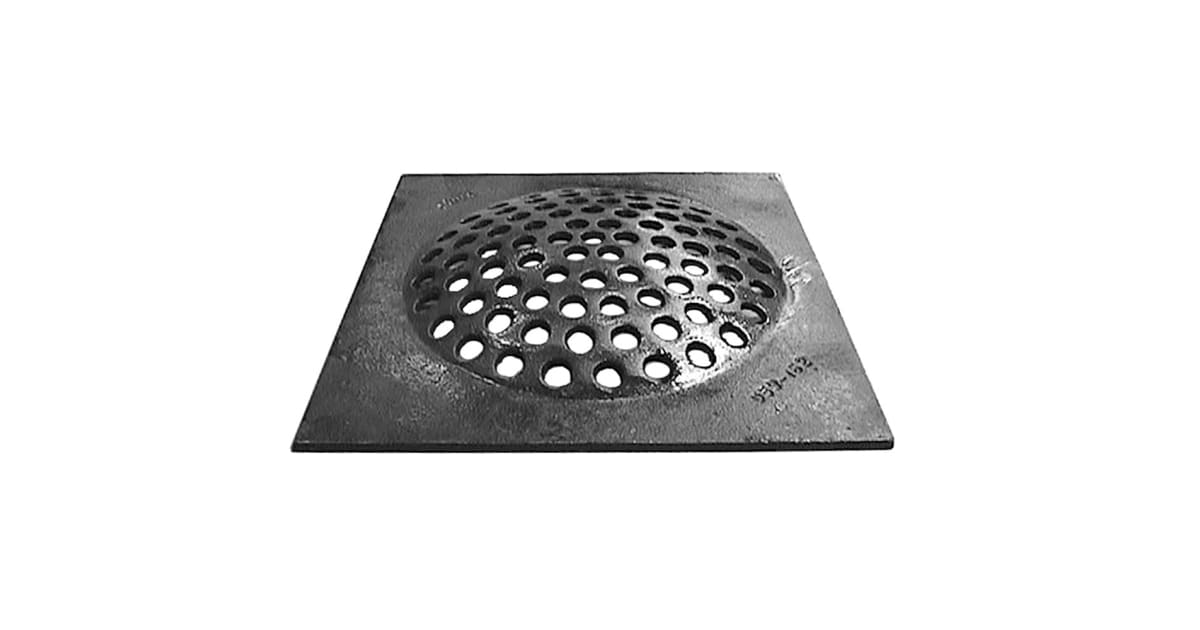 Jones Stephens D59162 12 X 12 Square CESSPOOL GRATE | Ferguson Home