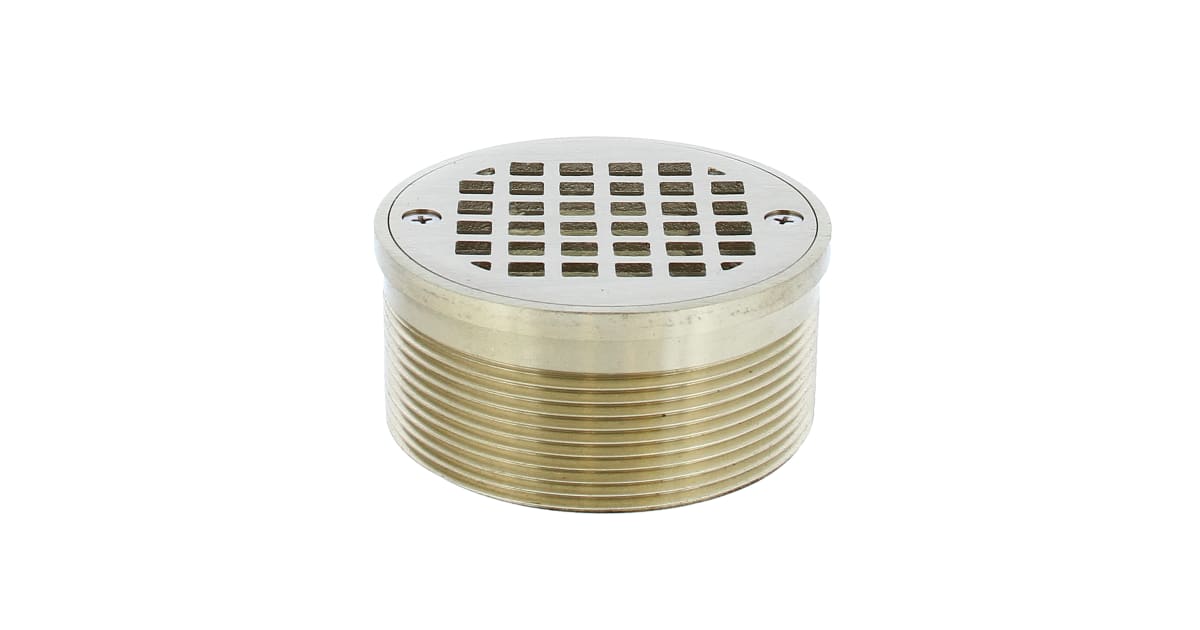 Jones Stephens D60986 4-5/8" Brass Round Shower Drain | Ferguson Home