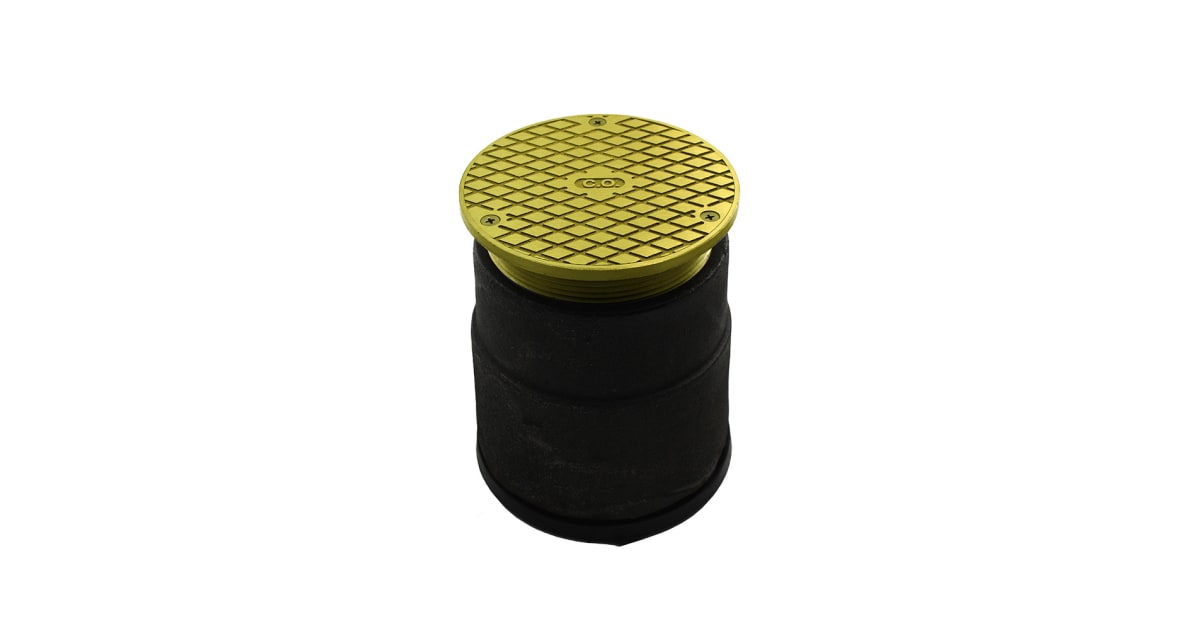 Jones Stephens D62444 4" Adjustable Cleanout with 4" Spud and 5" Cover ...