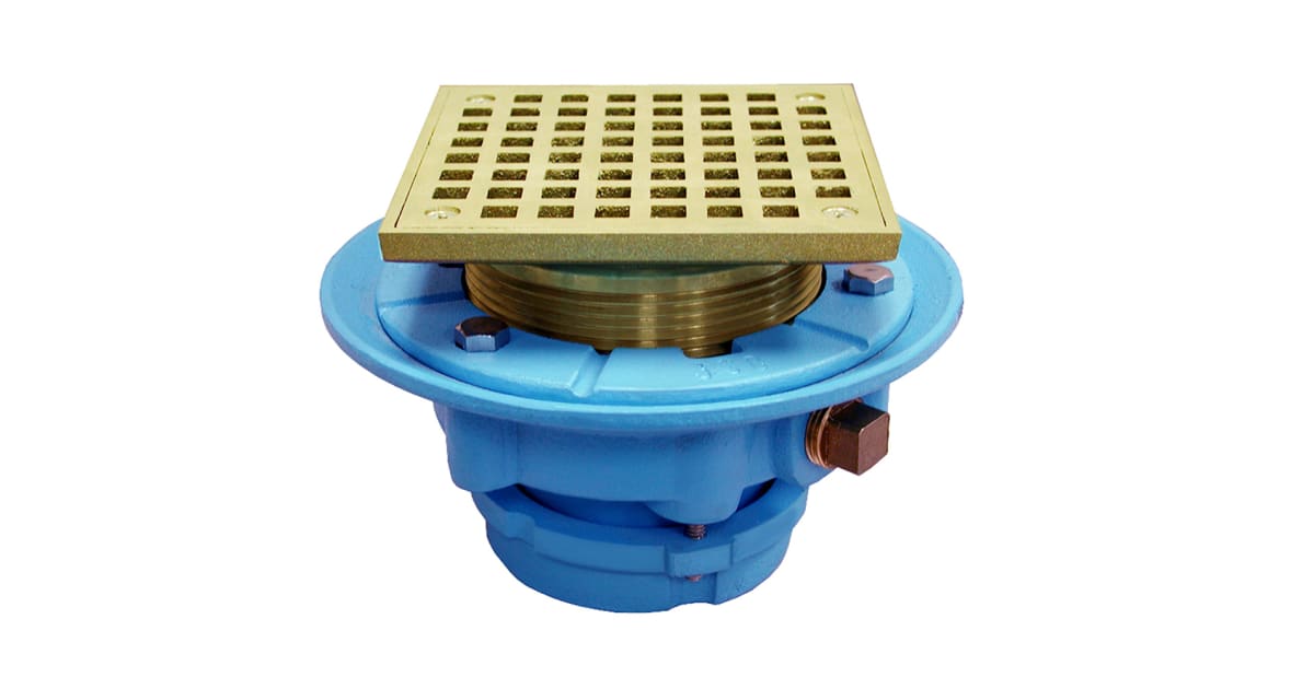 Jones Stephens D65512 2" No Caulk Mechanical Joint Code Blue Floor ...