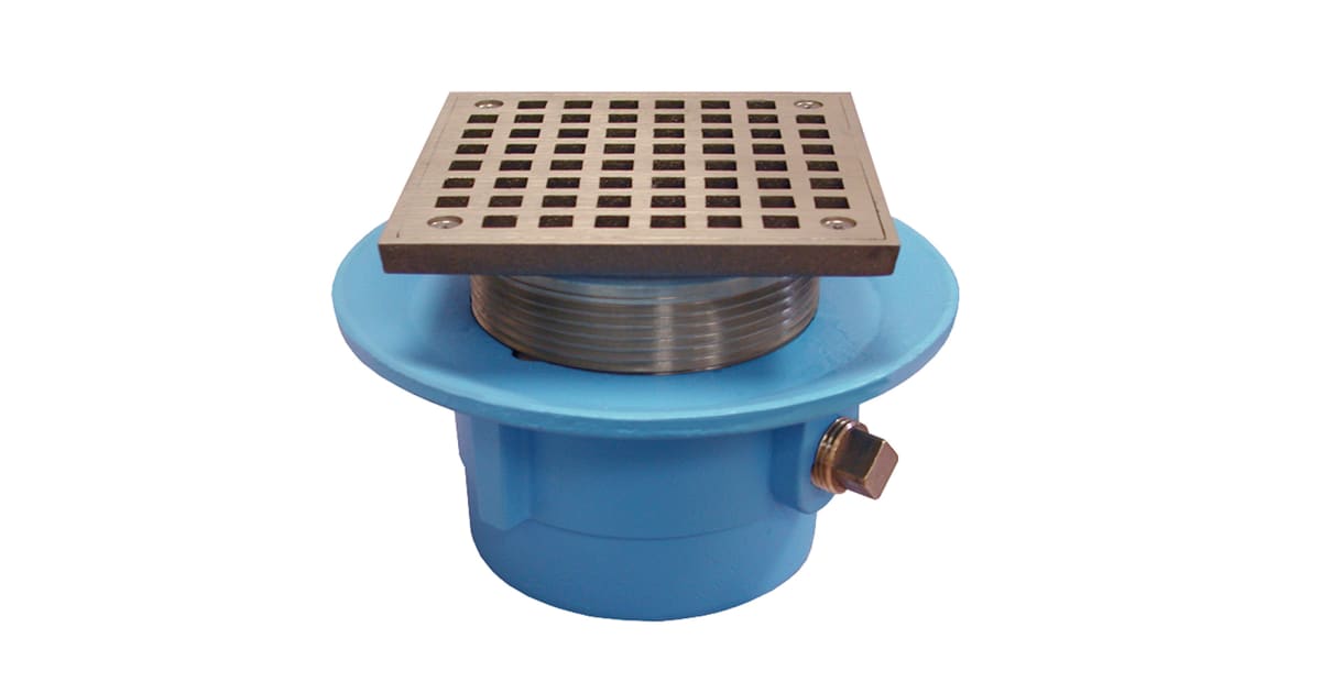 Jones Stephens D67029 2" Floor Drain with 6" Strainer | Ferguson Home