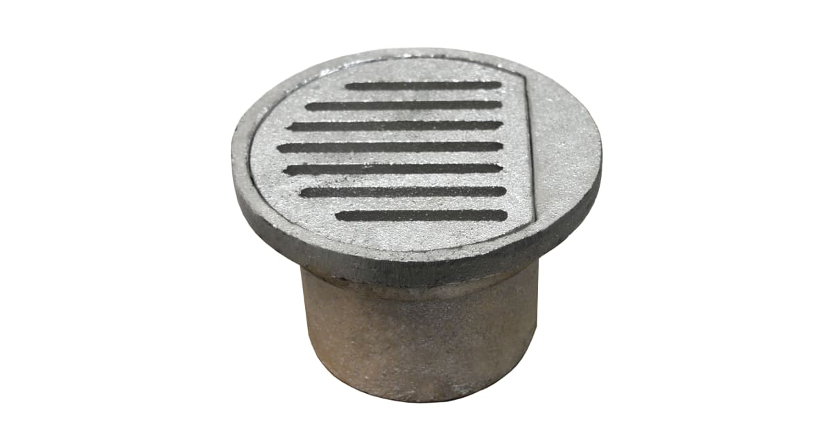 Jones Stephens D76012 2" Inside Caulk Area Drain with Strainer ...