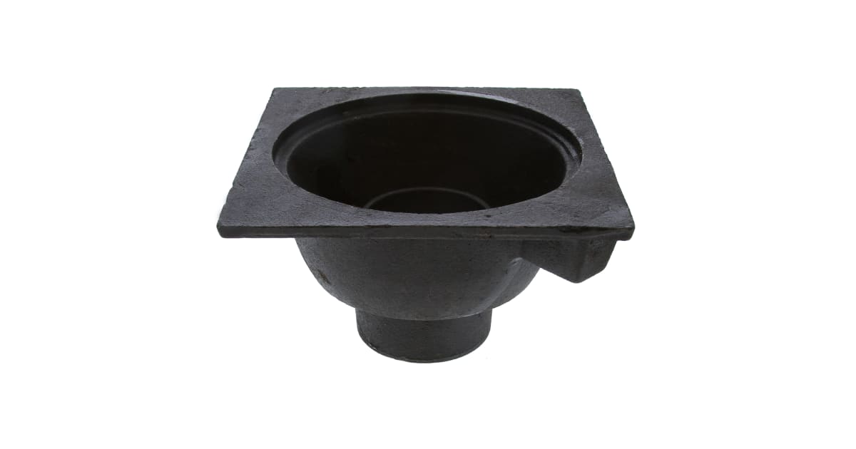 Jones Stephens D76101 10" Square Bell Trap - Less Strainer | Ferguson Home