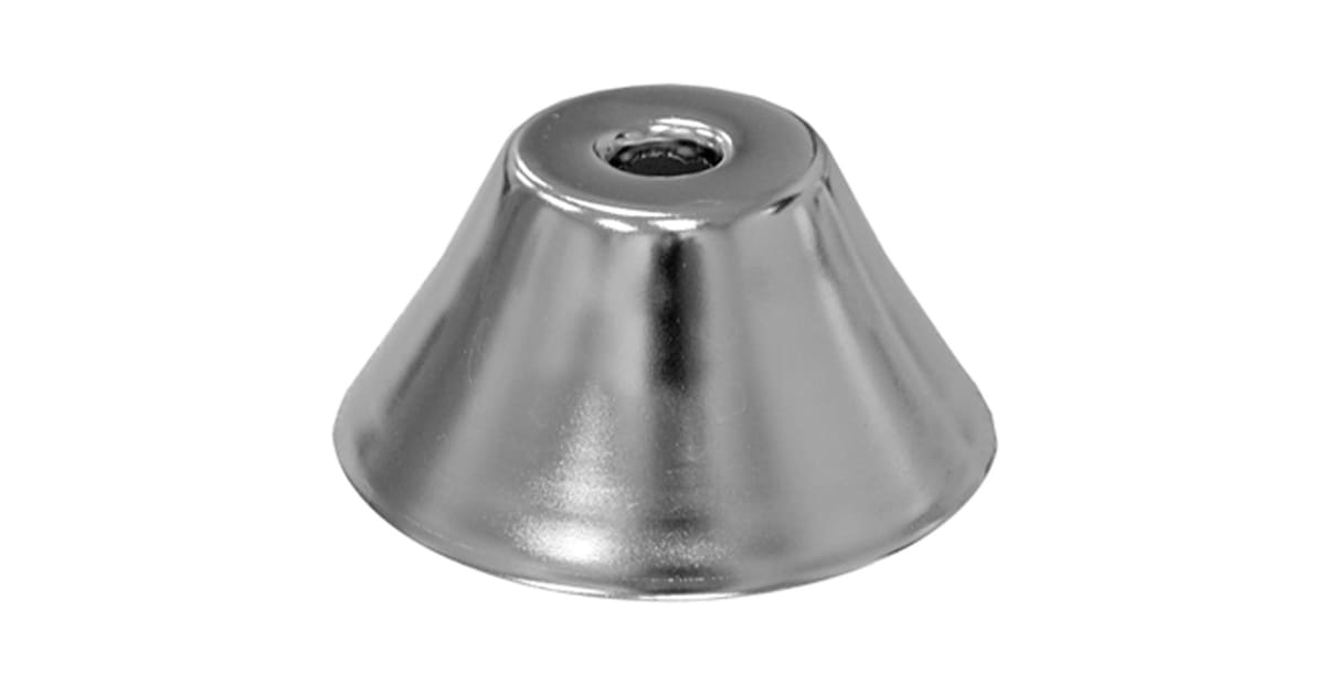 Jones Stephens E06075 3/4 IPS Chrome Bell Escutcheon | Ferguson Home