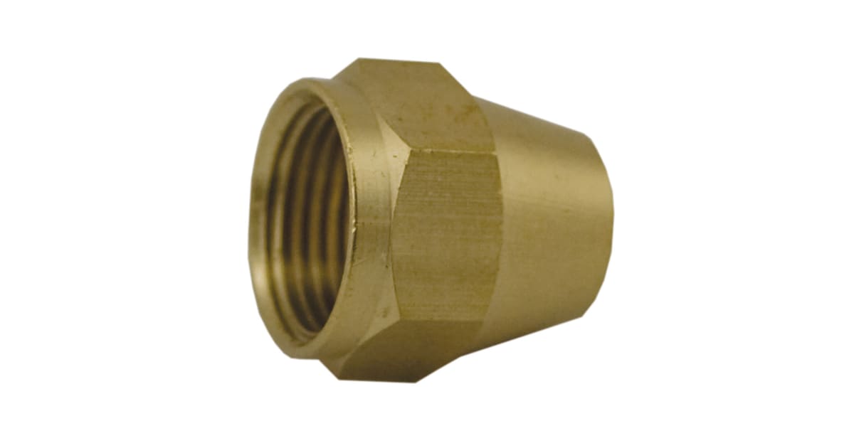 Jones Stephens F40002 1/4 Bronze SHORT Floor NUT | Build.com