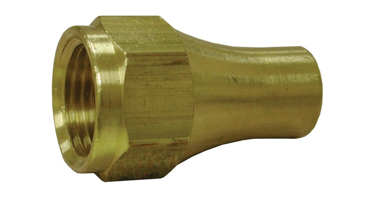 Jones Stephens F40132 CVR 1/2 OD LONG FLR NUT | Ferguson Home