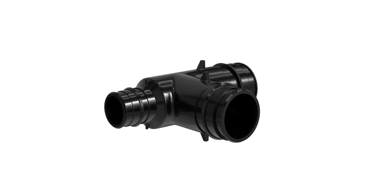 Jones Stephens F76062 2” x 1-1/2” x 2” F1960 Poly PEX Reducing Tee, Bag ...